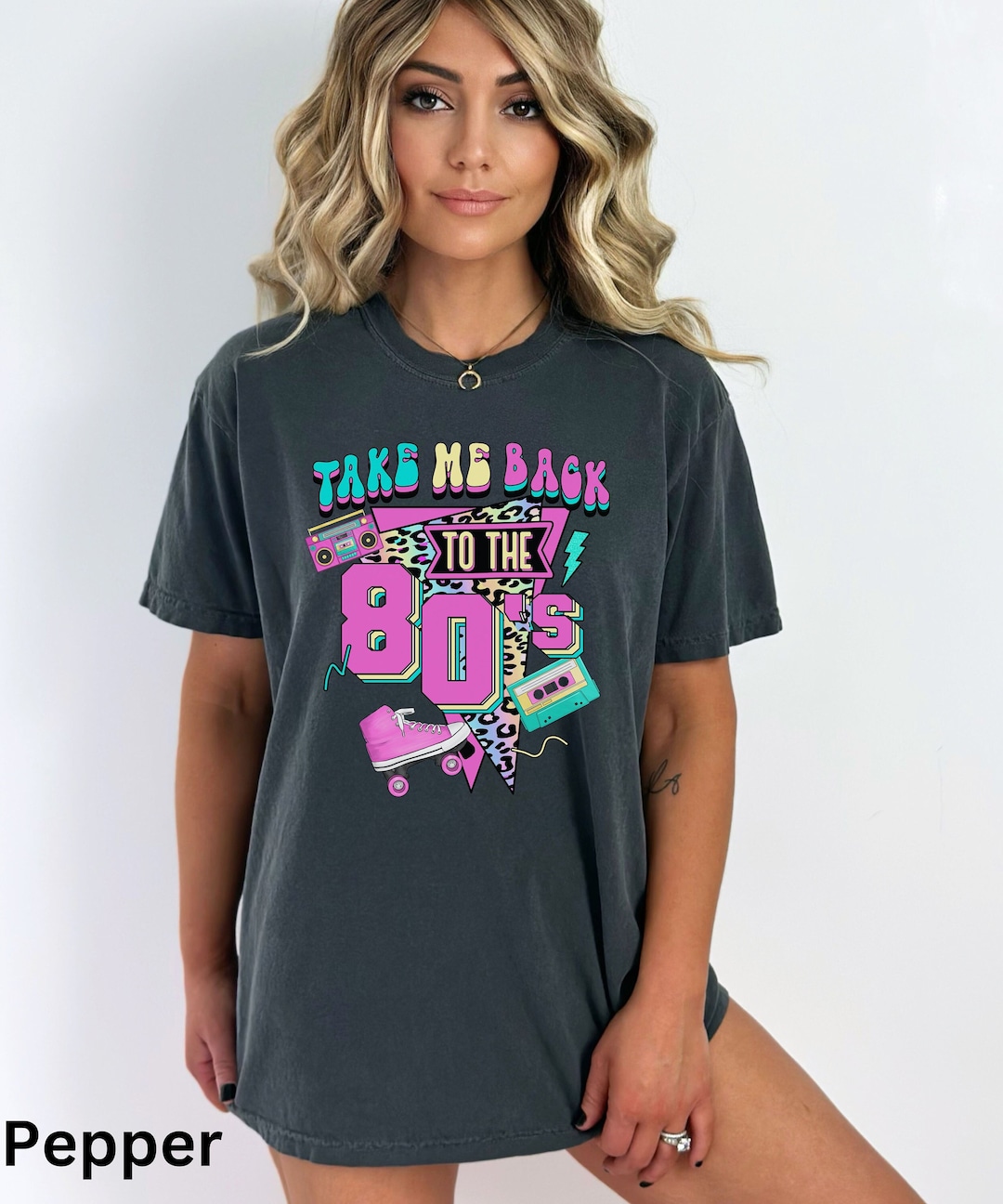 80s Retro Shirt for Women. Comfort Colors Take Me Back to the 80s Shirt ...