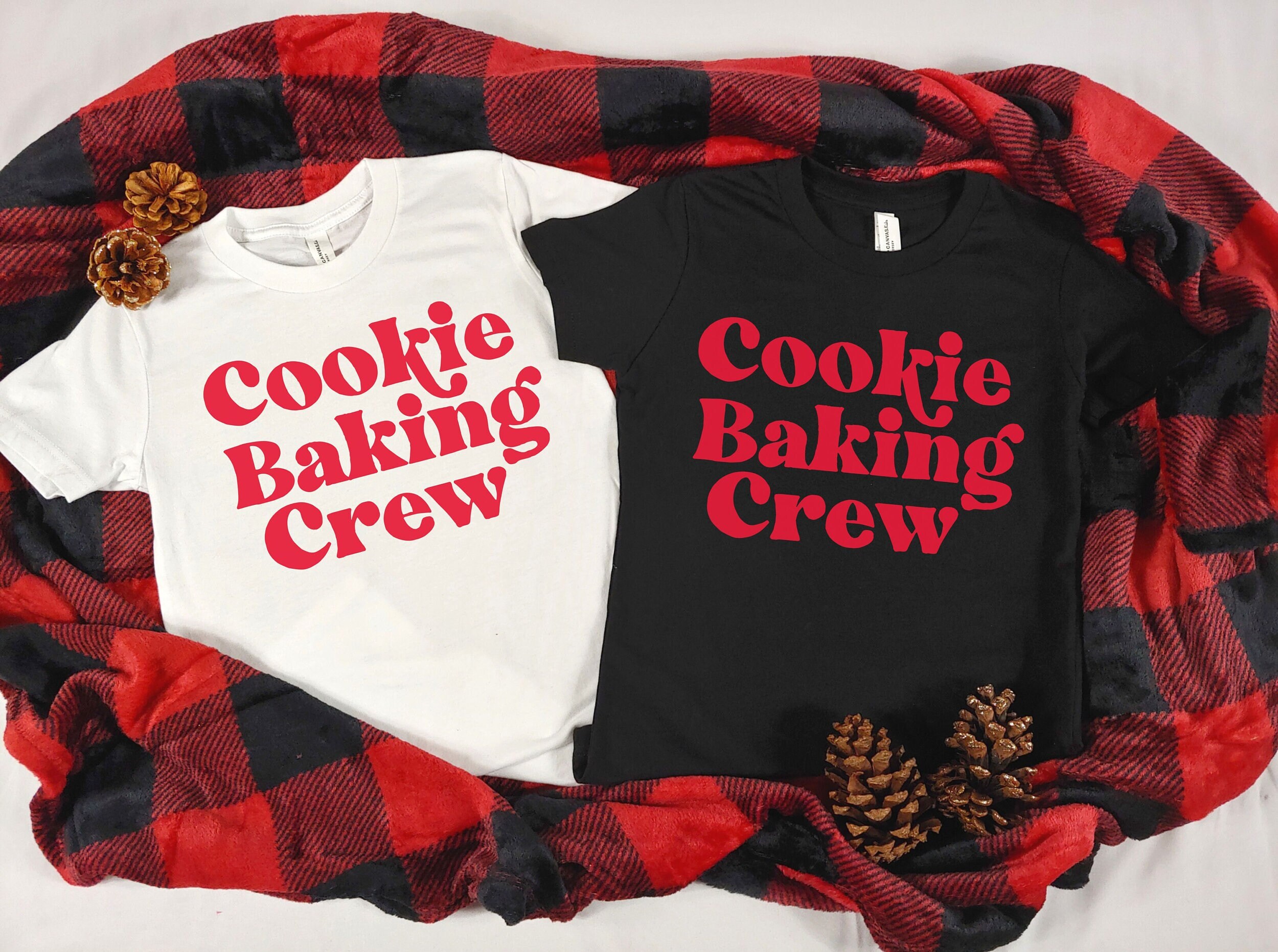 Christmas Baking Crew Shirts, Family Matching Cookie Baking Outfits ...