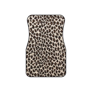Leopard Print Car Mats Set of 4. Girly Car Accessories. Cheetah Print ...