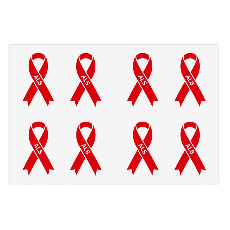 Custom Awareness Ribbon Sticker Sheets, Cause Awareness Decal Stickers ...