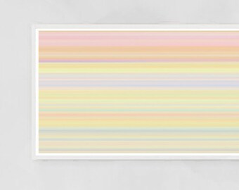 Long Narrow Wall Art in Beige Wide Horizontal Printable Wall Art ...