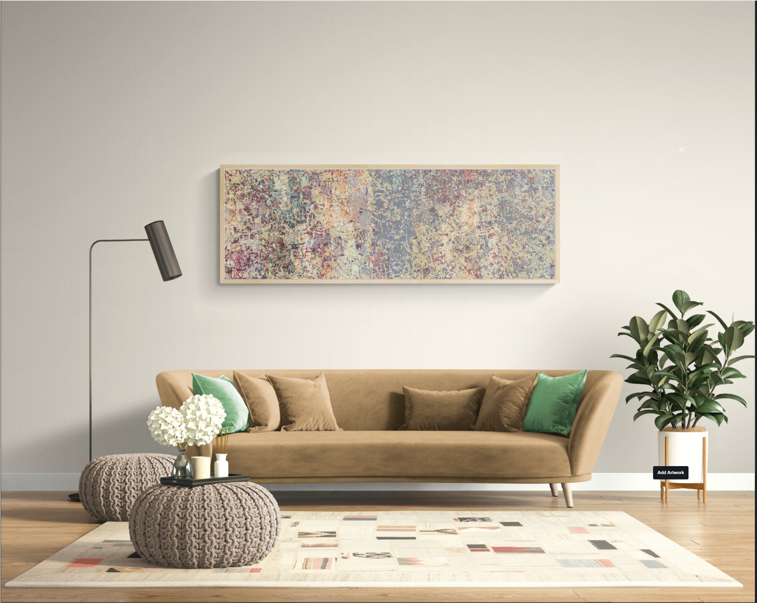 Long Printable Wall Art; Horizontal, Modern ; 10x30, 12x36, 18x54 ...