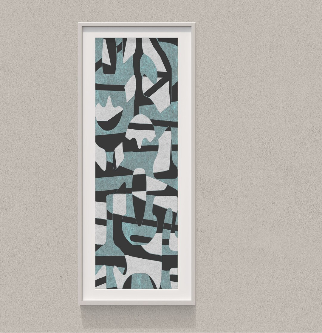 Long, Narrow, Vertical, Printable Wall Art; Downloadable, Horizontal or ...