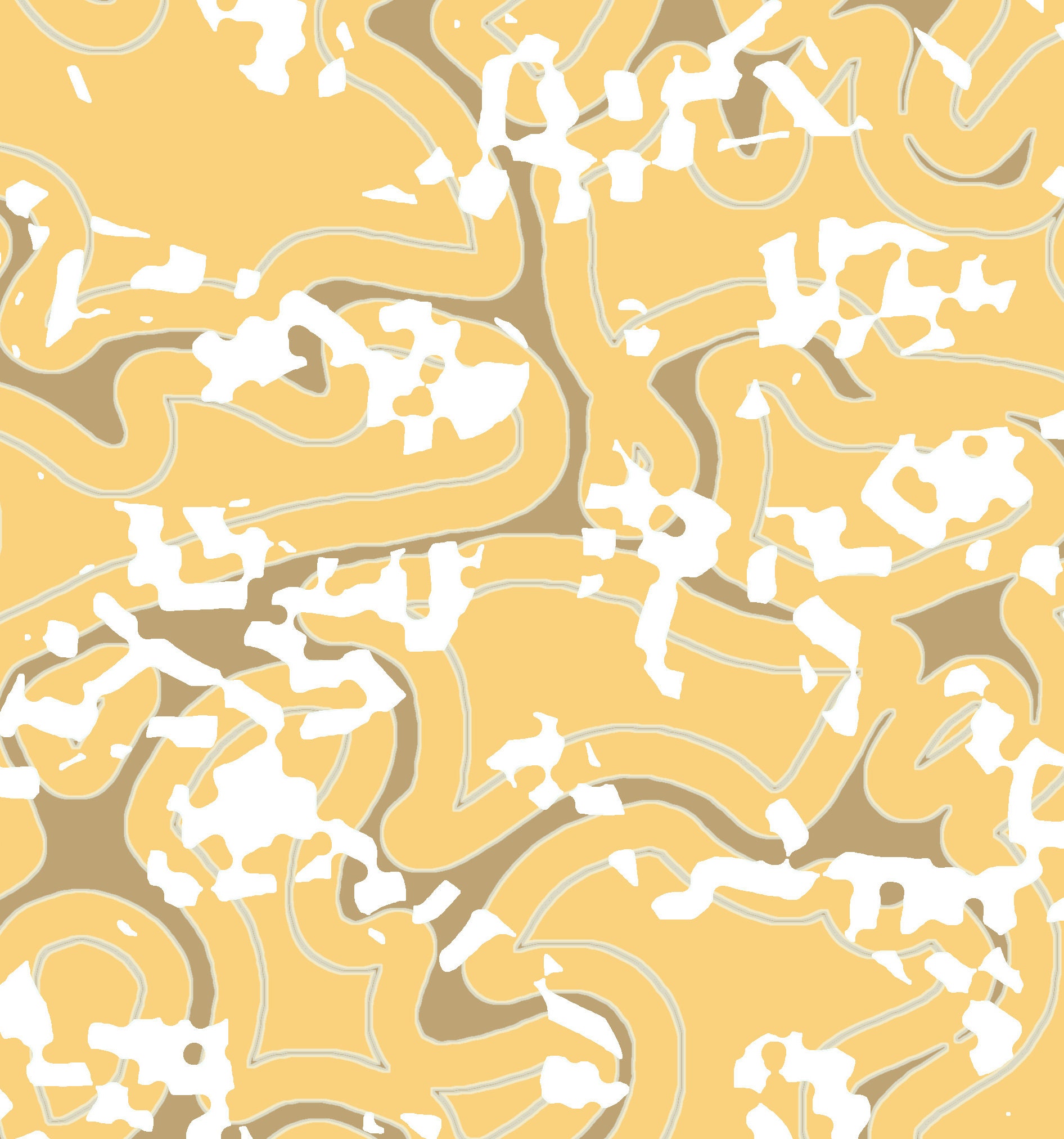 Printable, Long Narrow Wall Art in Grey / Mustard; Wide Horizontal ...