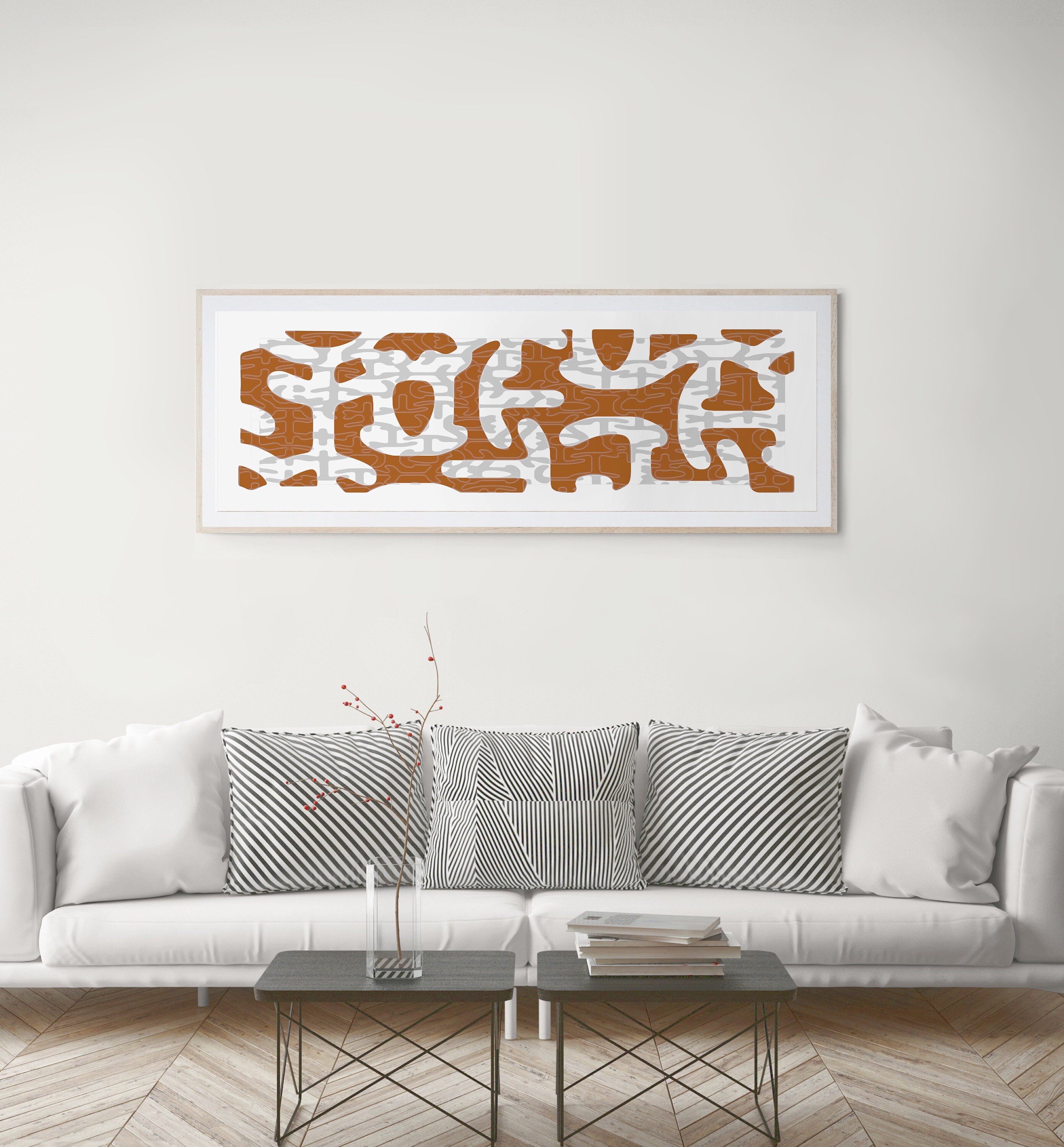 Long Vertical Printable Wall Art, (36x12 or 12x36, 3:1 Ratio), in ...