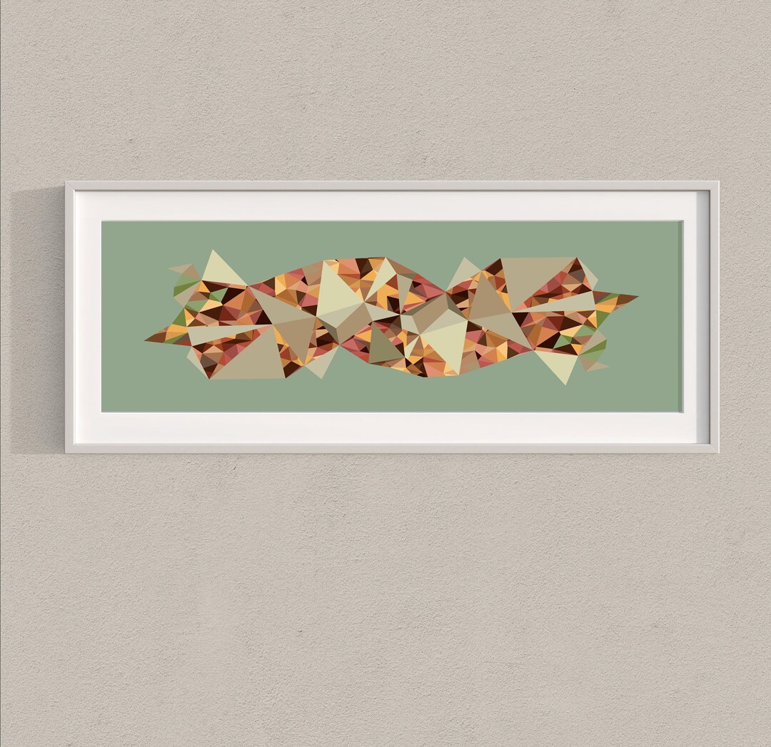 Long Skinny Printable Wall Art; 36x12 to 60x20. Wide Horizontal Modern ...
