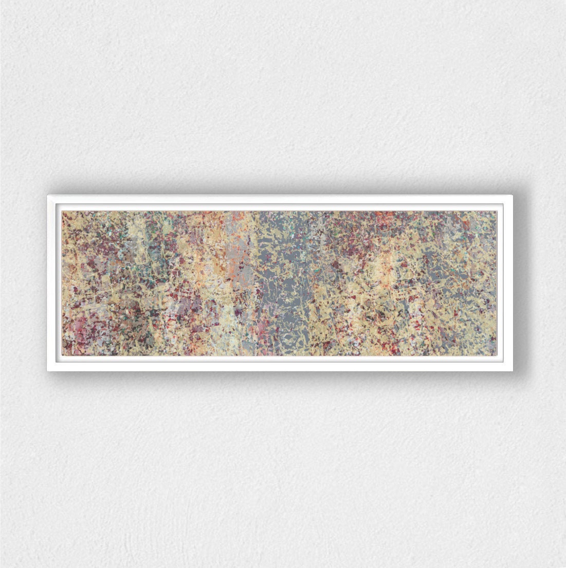 Long Printable Wall Art; Horizontal, Modern ; 10x30, 12x36, 18x54 ...