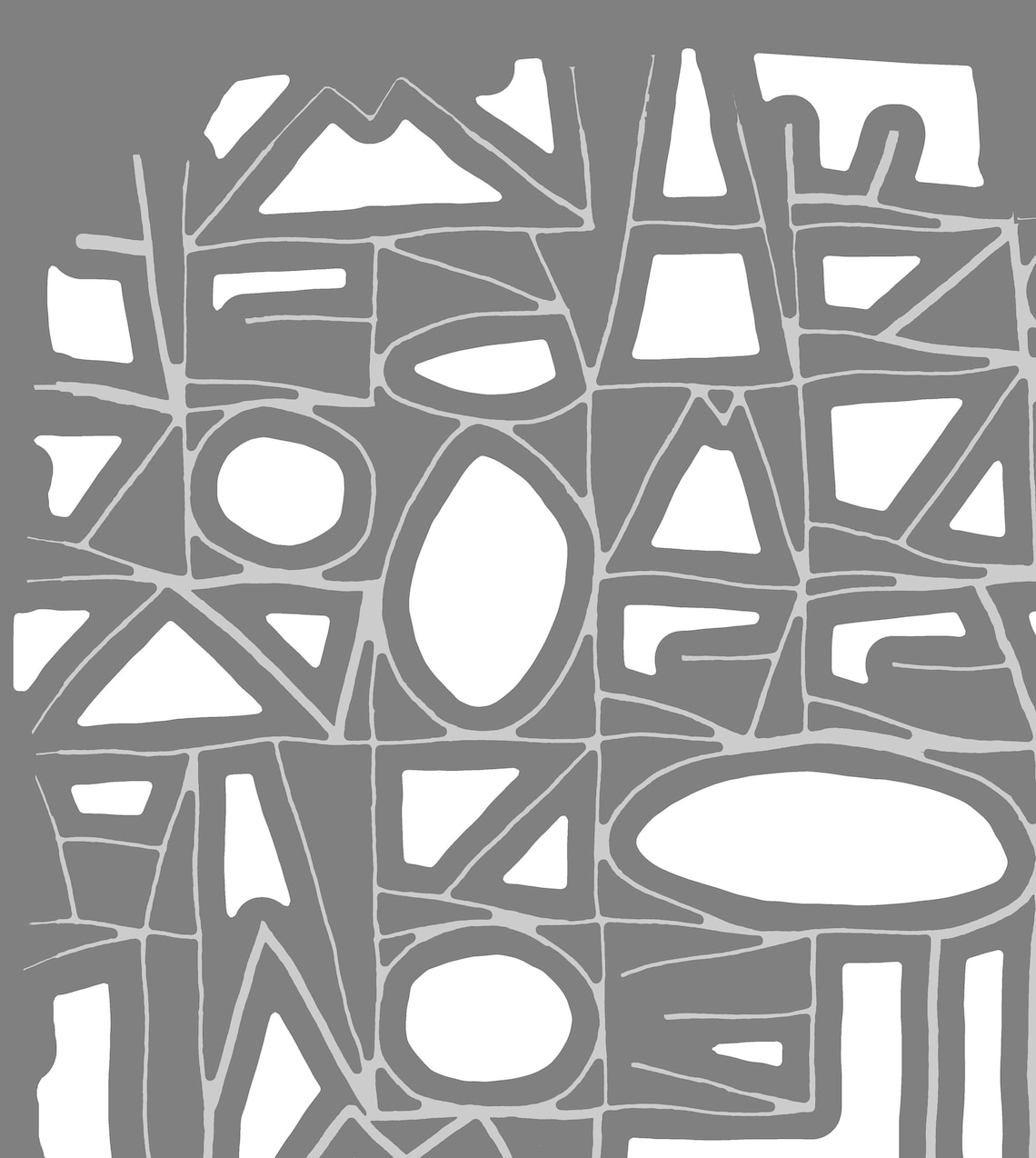 Long Vertical Wall Art Print Huge 90x30 Wide Wall Art Abstract In Grey long-vertical-wall-art-print-huge-90x30-wide-wall-art-abstract-in-grey