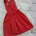 Little Bulldogs Pinny ~ Size 3, Girls Pinafore, Children's Clothing ...