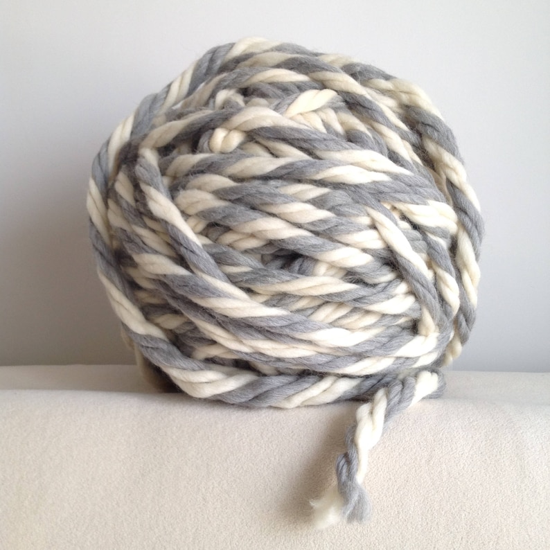3 Lb (1350 Gr) Big Ball Super Chunky Merino Wool Yarn, Chunky Knit Yarn ...