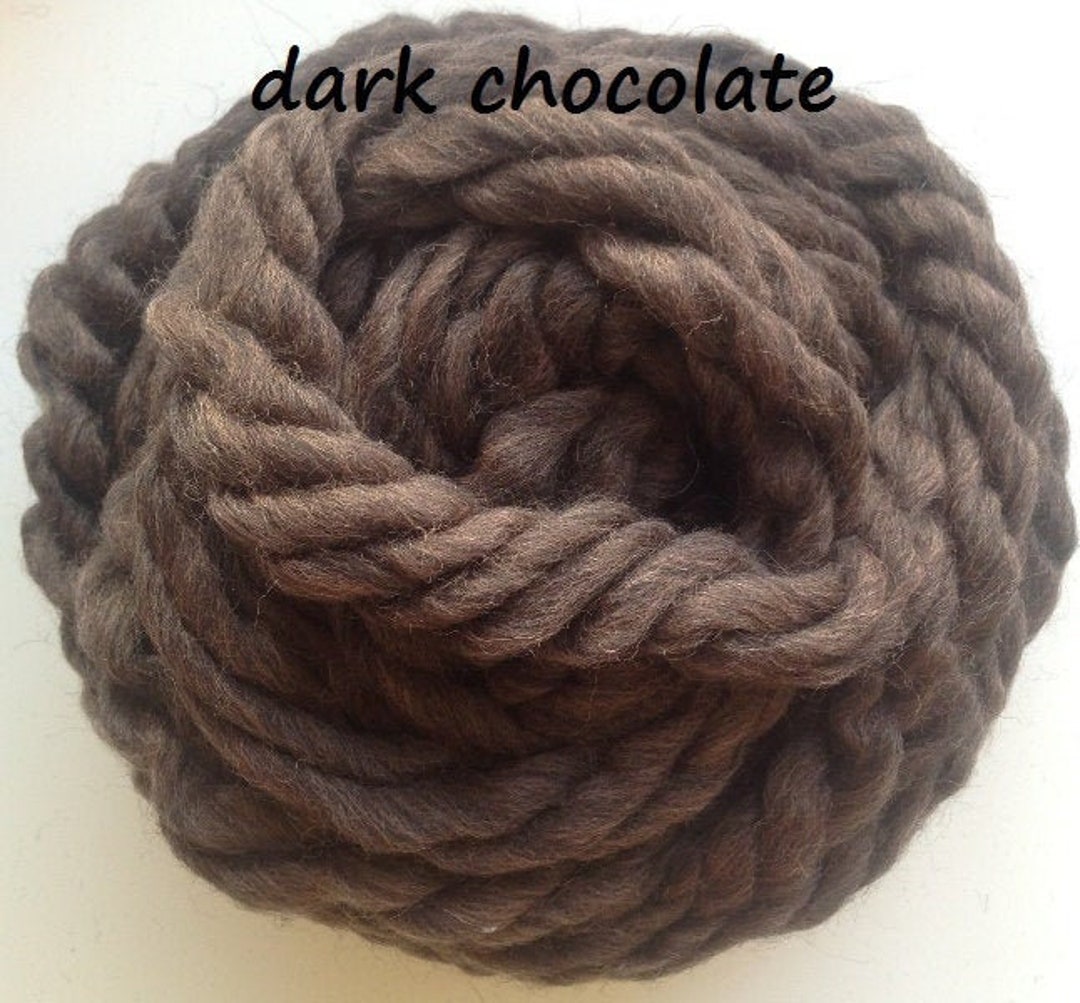 Jumbo Yarn, Big Merino Wool, Chunky Bulky Yarn for Arm Knitting, Giant ...