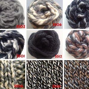 Super Jumbo Yarn 7 Arm Knitting Yarn Giant Wool Yarn for Chunky Knit ...