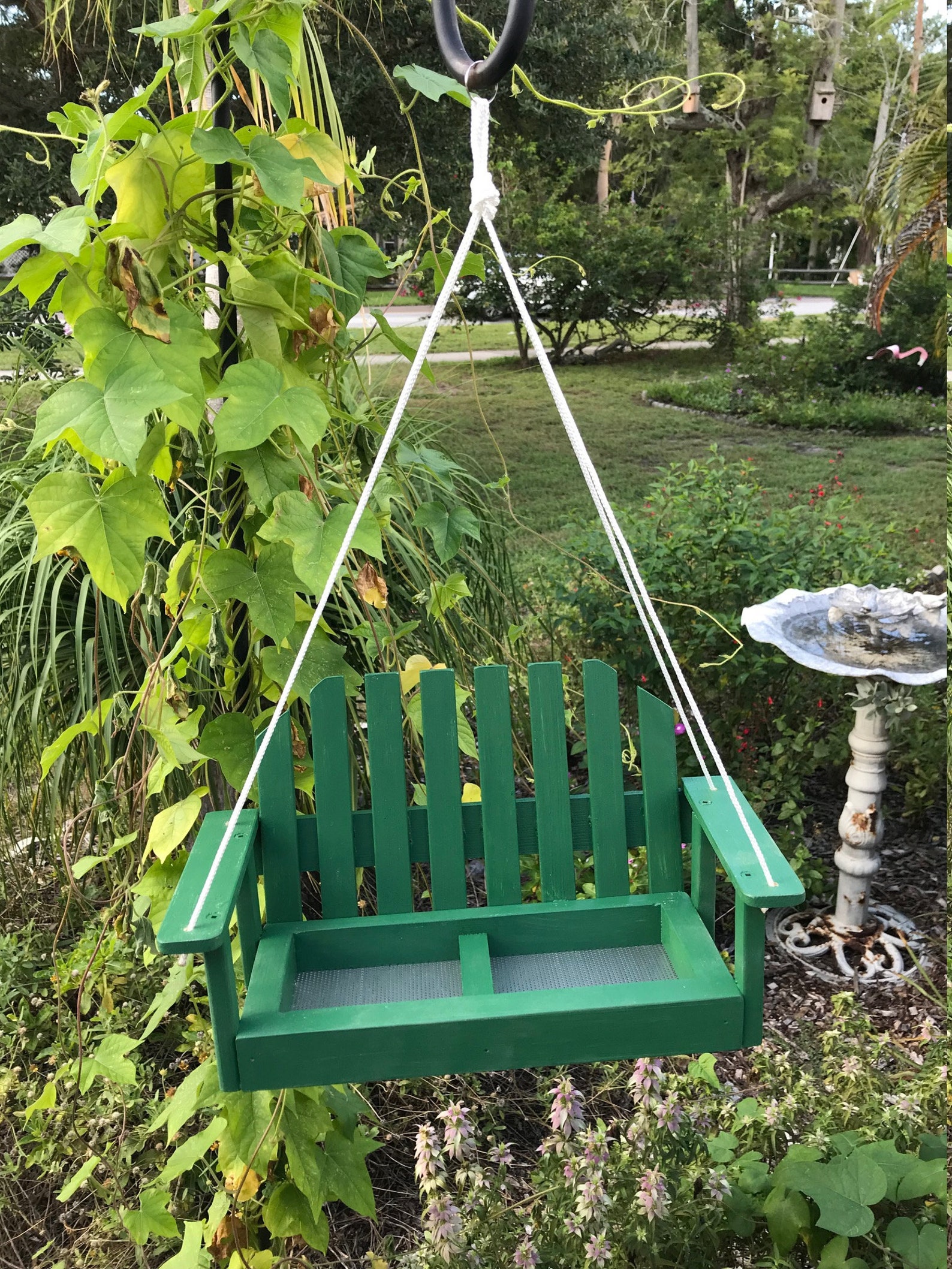PERSONALIZED Porch Swing Bird Feeder - Etsy
