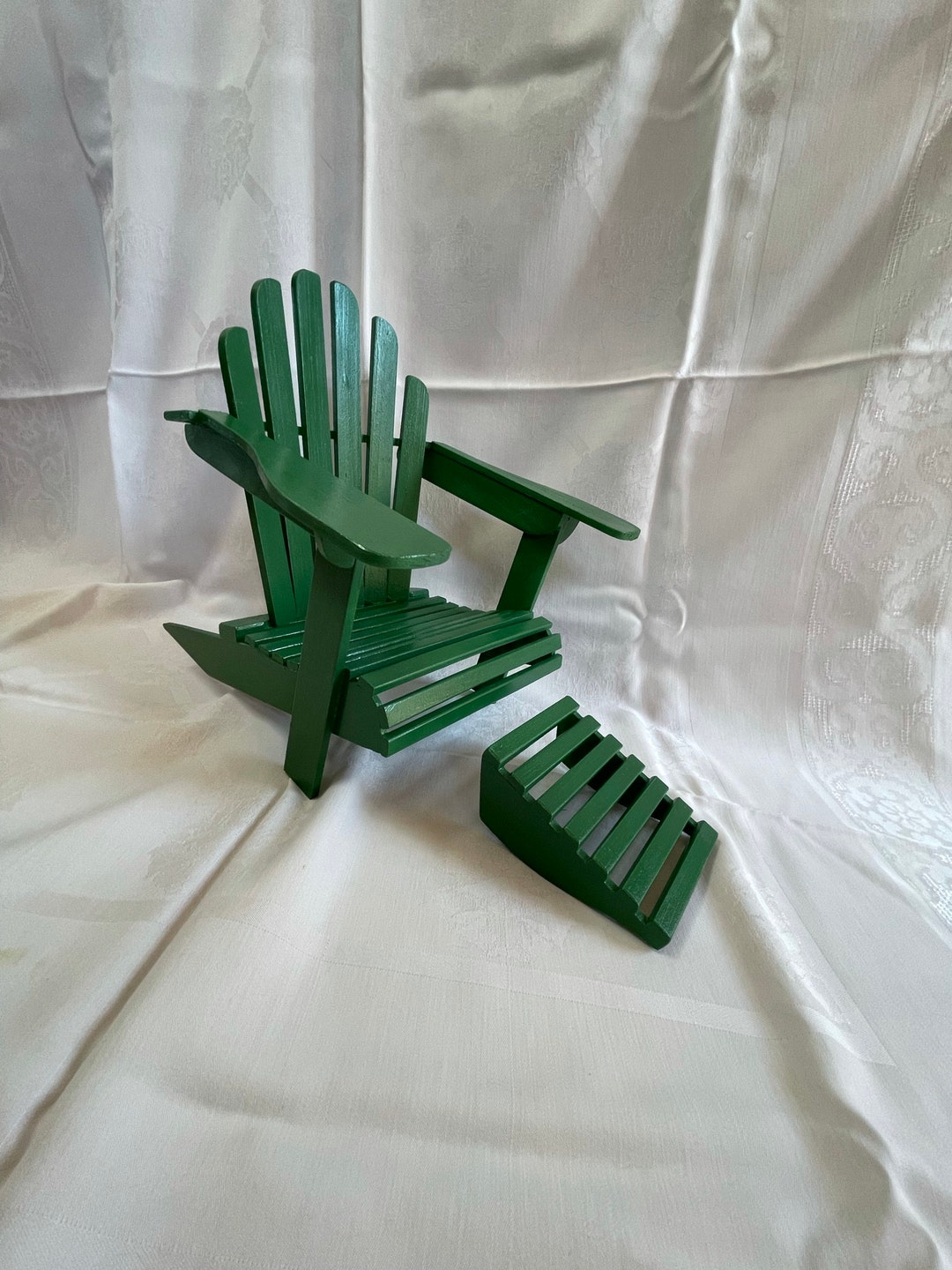 Mini Adirondack Chair With Ottoman - Etsy