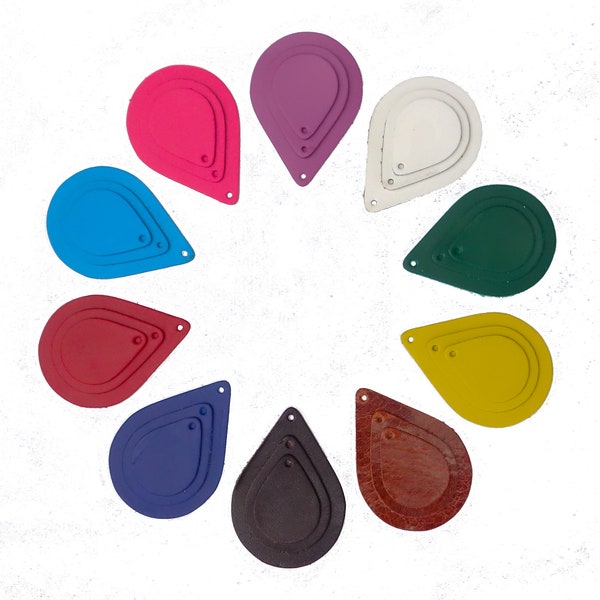 Leather Shapes - Etsy