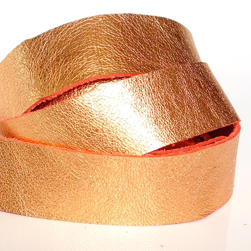 Leather Hat Band Copper - Etsy
