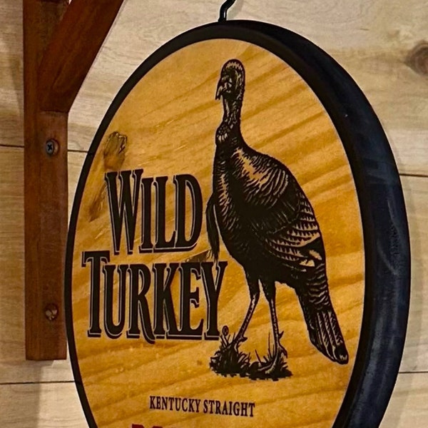 Wild Turkey Logo - Etsy