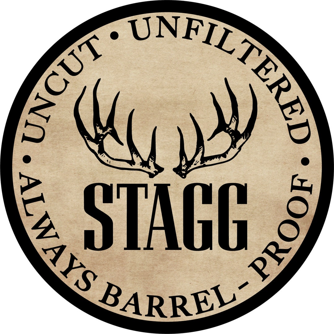 Stagg Bourbon Whiskey Sign 24 Inch Diameter Wall Decor - Etsy