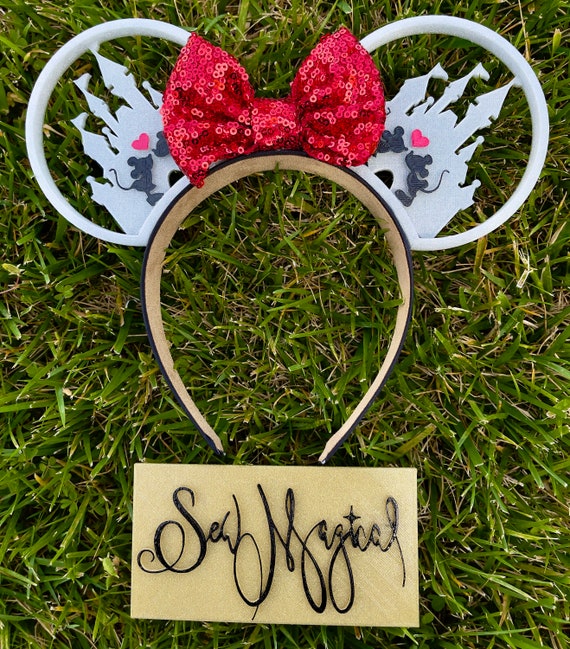 Mickey and Minnie Mouse Ears 3D Printed Mouse Ears Mouse - Etsy