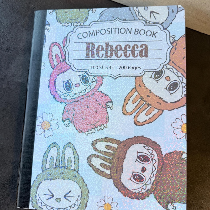 Labubu Notebooks Svg - Etsy