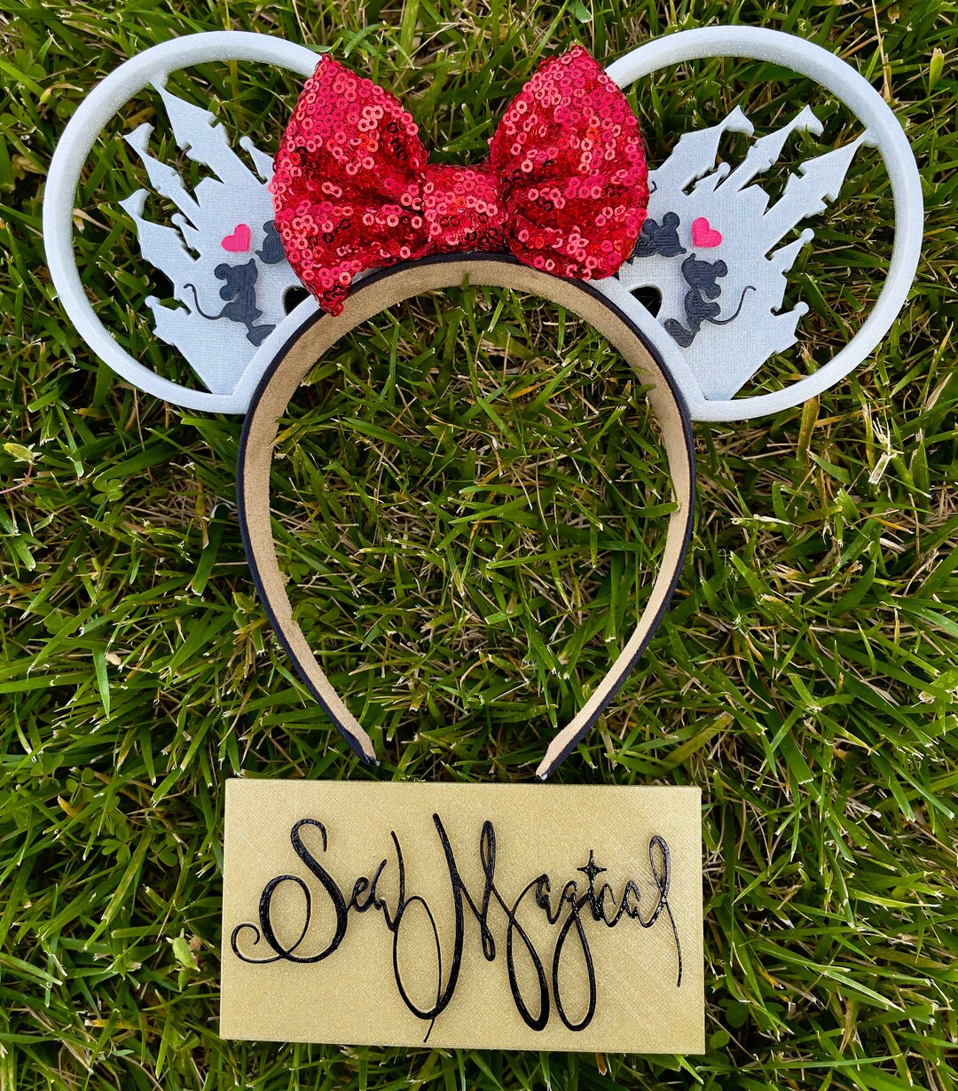 Mickey and Minnie Mouse Ears | 3D Printed Mouse Ears | Mouse Ear Castle ...