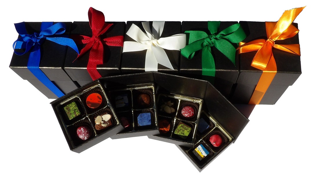 16 Piece Chocolate Gift Box (or 64 Piece Mini!) - Etsy