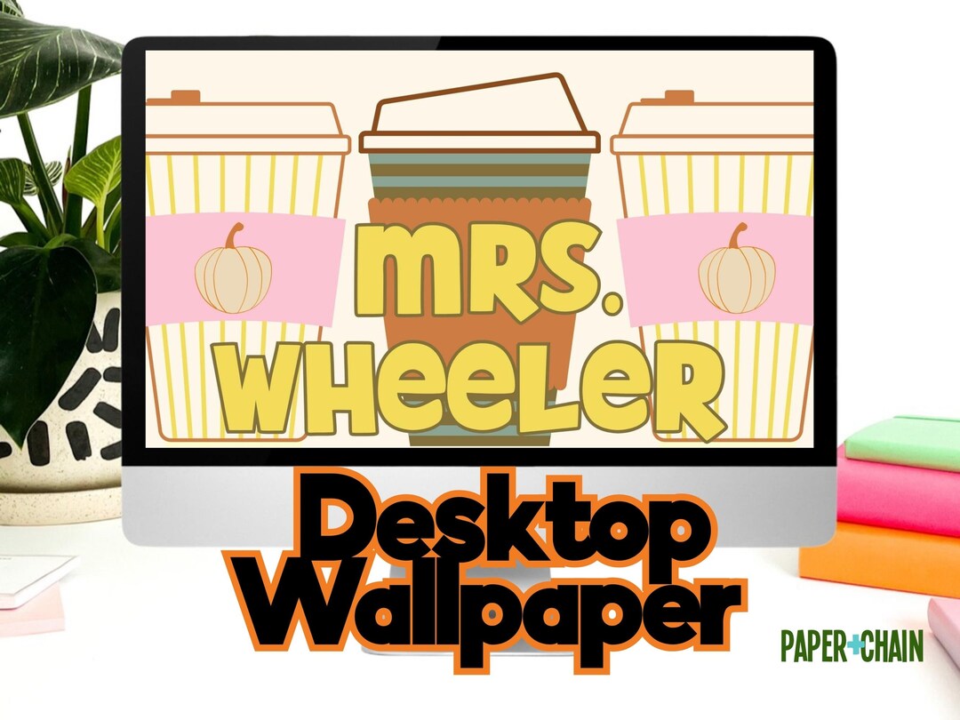 All the Coffee Teacher Computer/laptop Wallpaper - Etsy