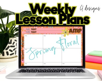 Daily Lesson Plan, Editable, Google Slides Template, Valentines Day - Etsy