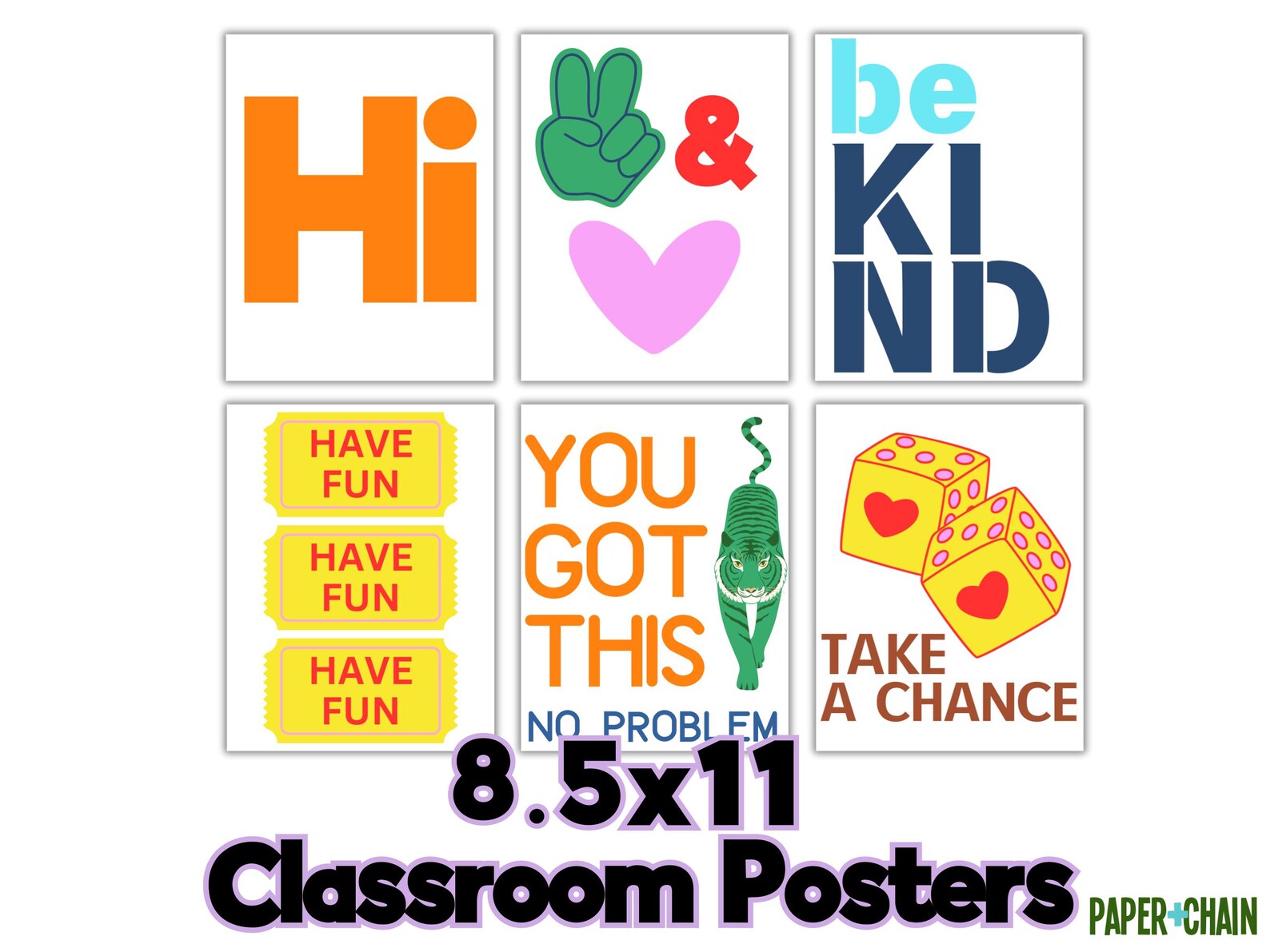 Fun Classroom Posters, 8.5x11 Printable - Etsy