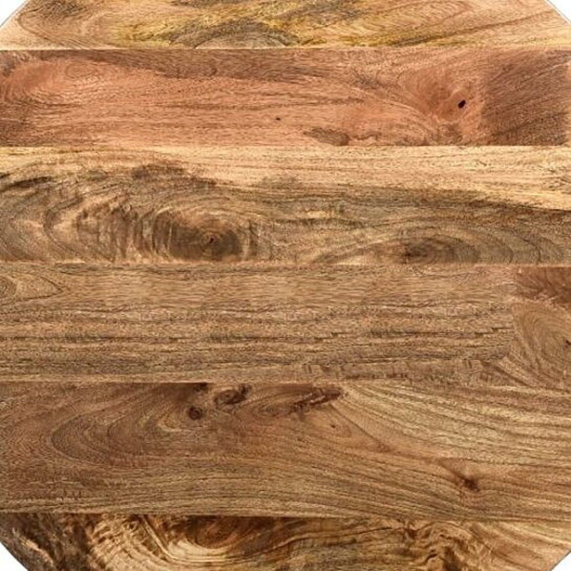 Mango Wood Coffee Table Wood Cocktail Table Handmade Round - Etsy UK