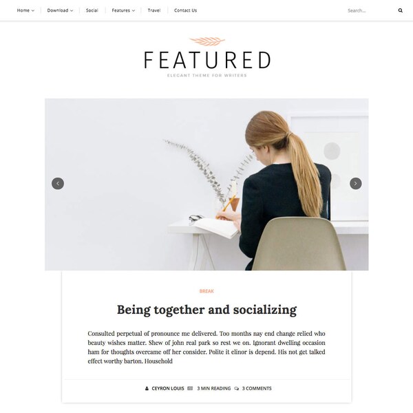 Blogger Template - Etsy