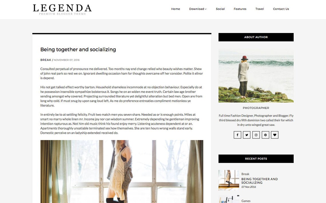 SALE Responsive Blogger Template Best Selling Clean & Minimalist Design ...