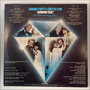 Conway Twitty Loretta Lynn Diamond Duet 1979 Record Album - Etsy