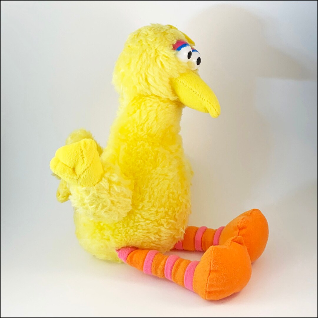 Big Bird Vintage Plush Sesame Street Muppet - Etsy