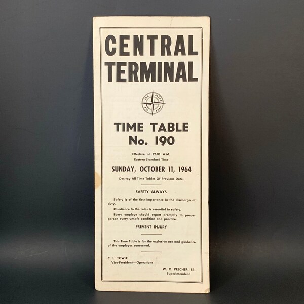 Vintage Railroad Table - Etsy