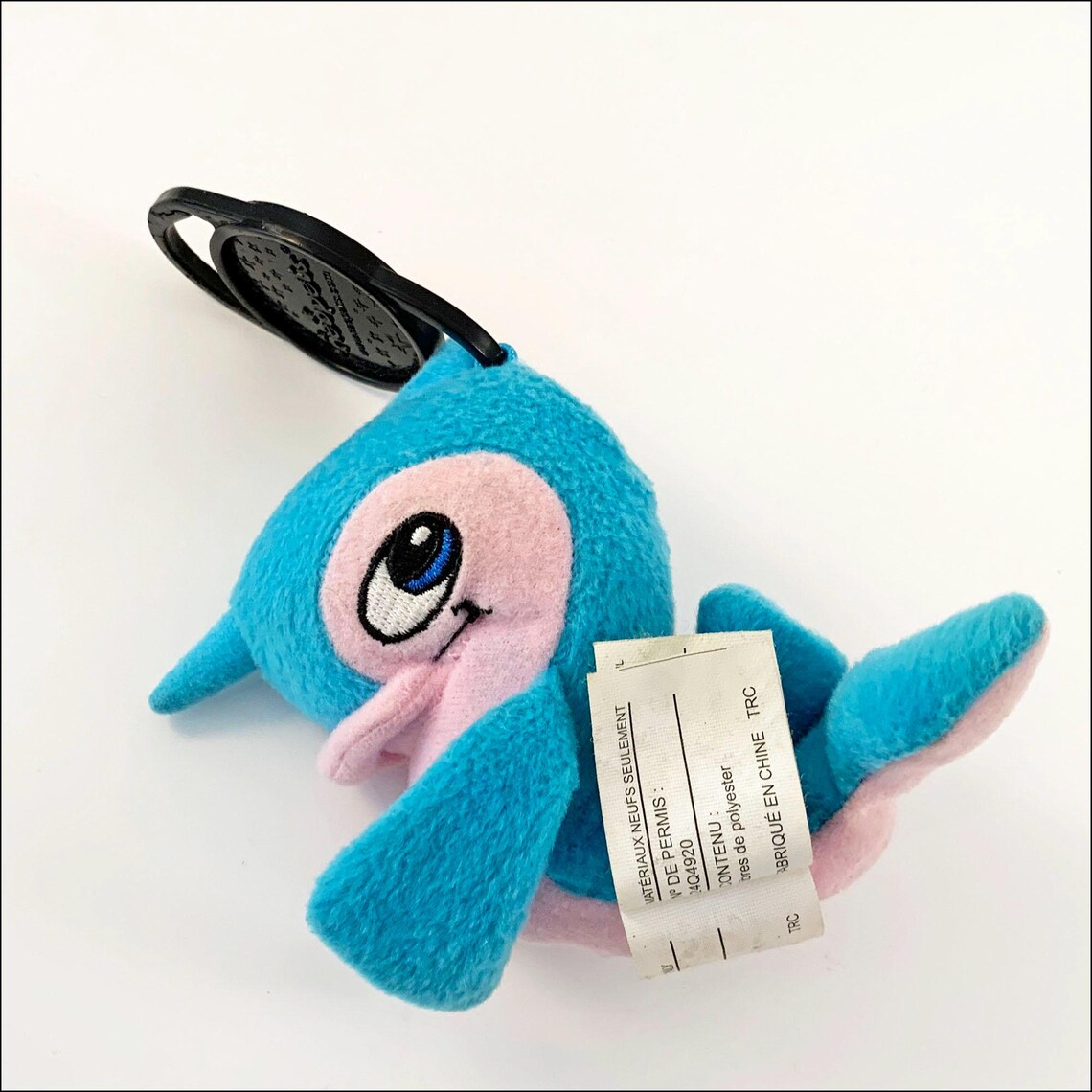 Neopets Blue Flotsam Vintage Plushie With Meepit Petpet Clip - Etsy