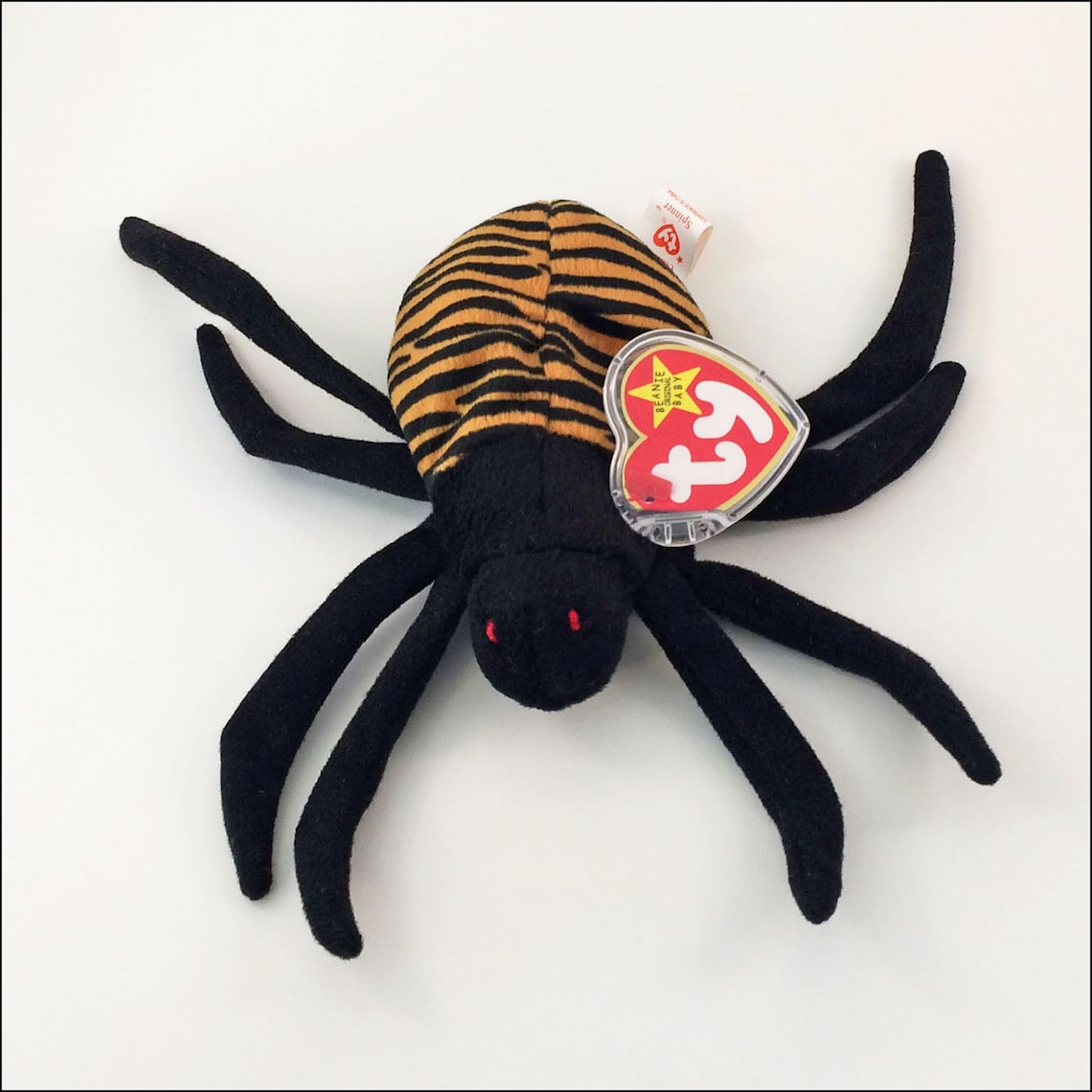 Vintage Ty Beanie Baby Spinner the Spider - Etsy