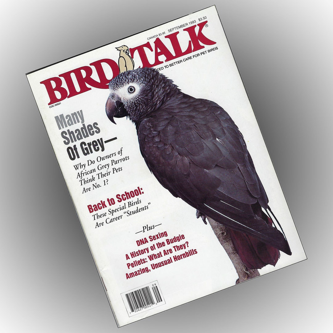 Bird Talk Magazine September 1993 - Etsy