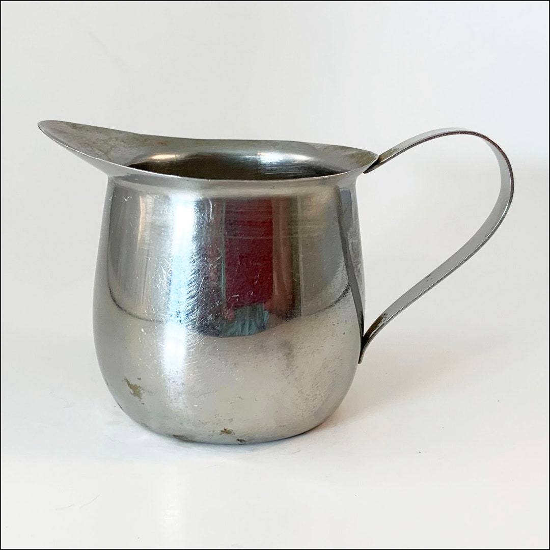Vintage Edward Don Stainless Steel Creamer - Etsy