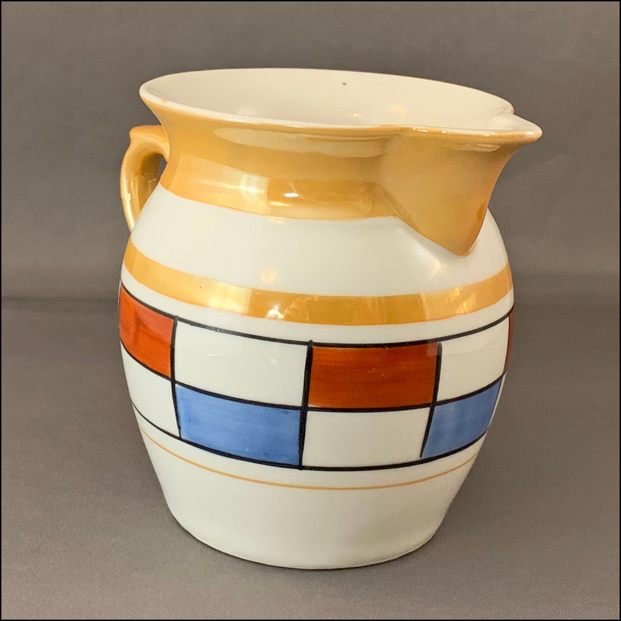 Vintage Lusterware Czechoslovakia Pitcher - Etsy