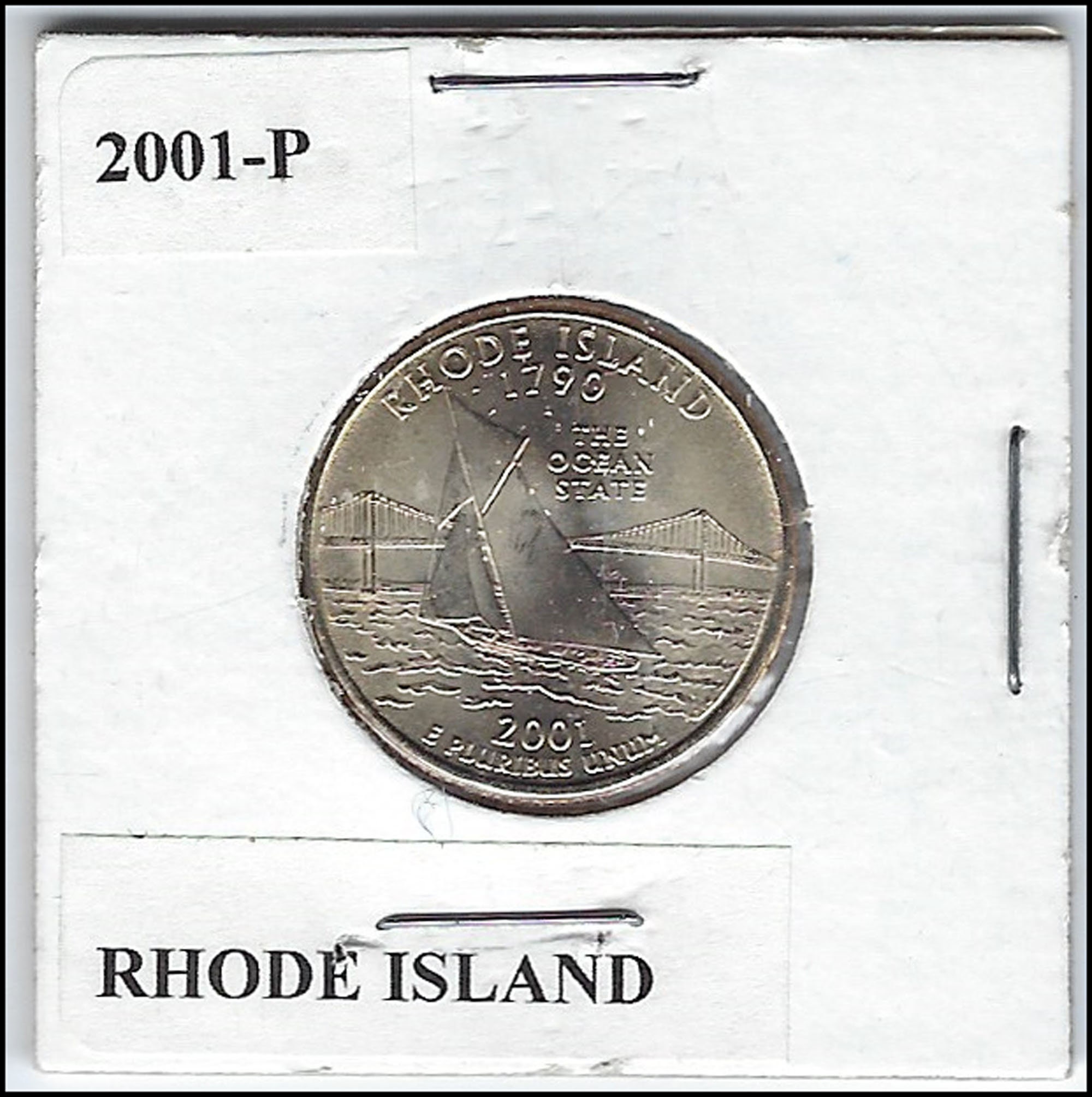 2001-P State Quarters Uncirculated 5 Pc - Etsy