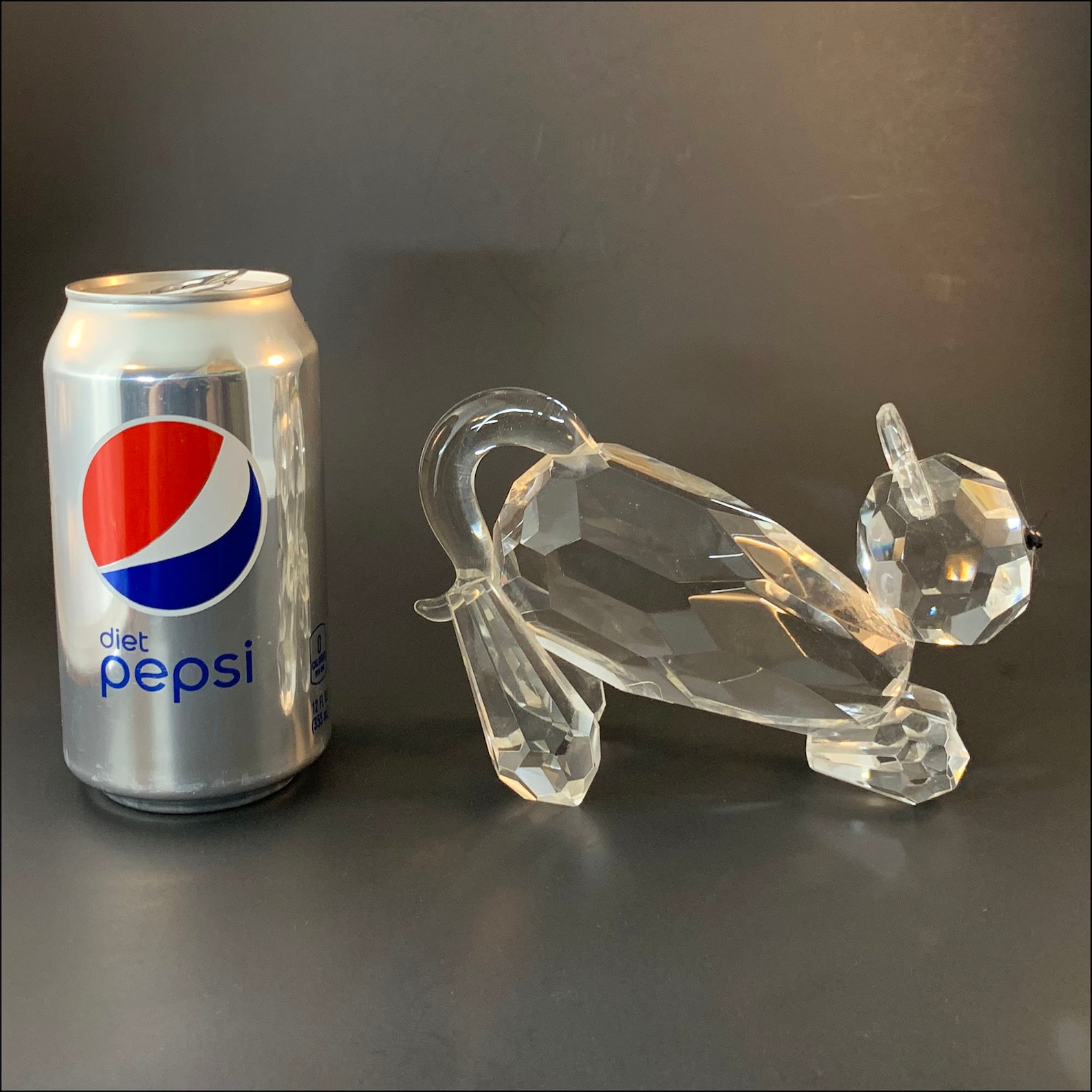 Shannon Crystal Vintage Cat Figurine - Etsy