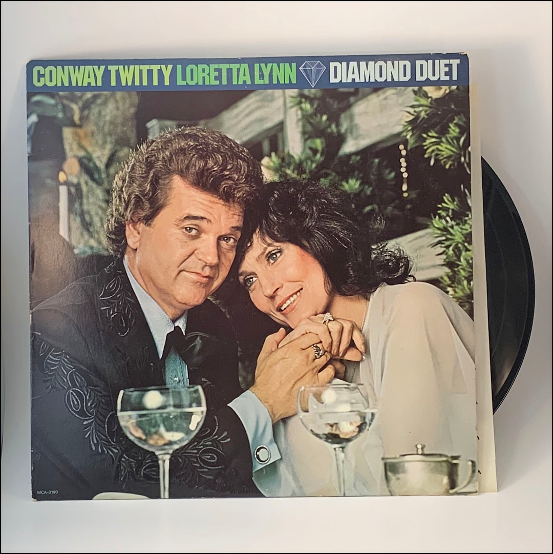 Conway Twitty Loretta Lynn Diamond Duet 1979 Record Album - Etsy