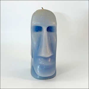 Vintage Moai Statue 1971 Hawaiian Candle - Etsy