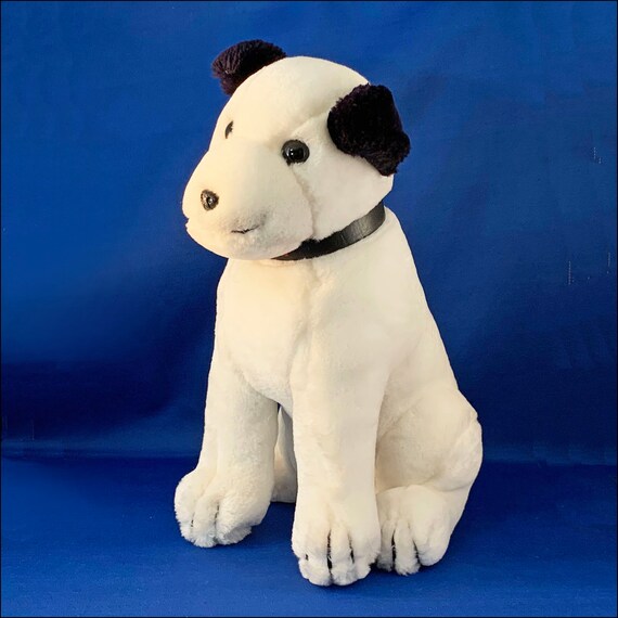 RCA Nipper 1992 Dakin Stuffed Animal Dog | Etsy