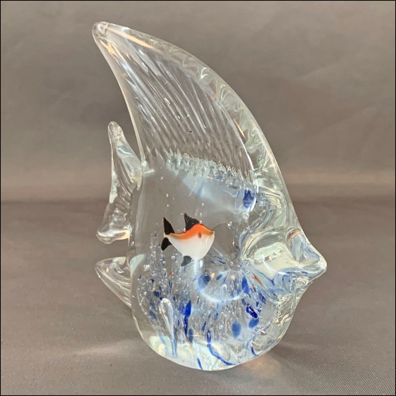 Paperweights Vintage Angel Fish Paperweight Home & Living etna.com.pe