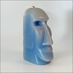 Vintage Moai Statue 1971 Hawaiian Candle - Etsy