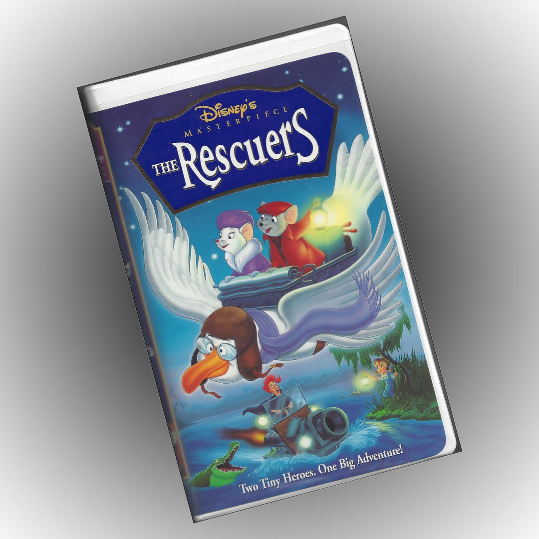 The Rescuers 1998 VHS Disney Masterpiece Collection - Etsy