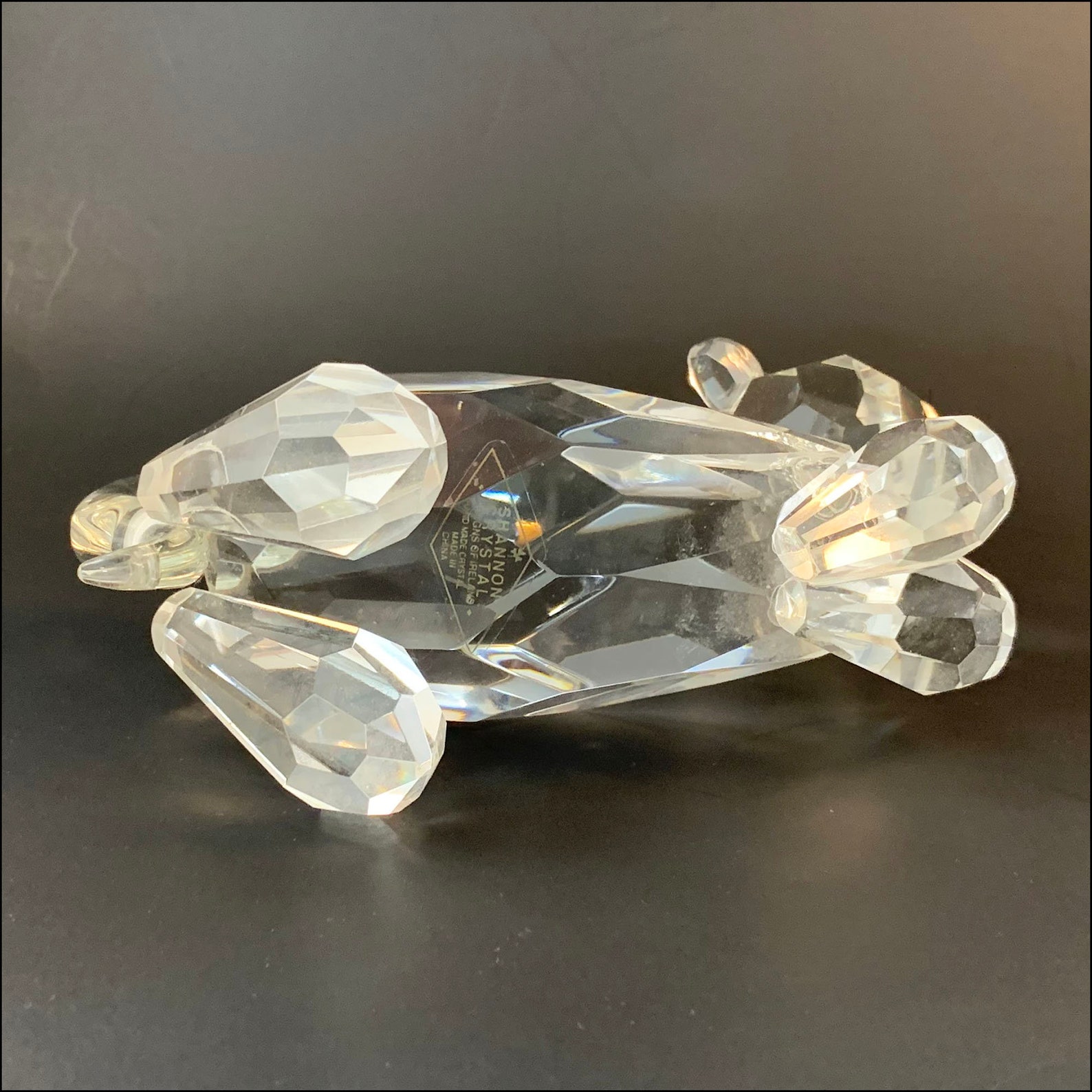 Shannon Crystal Vintage Cat Figurine - Etsy