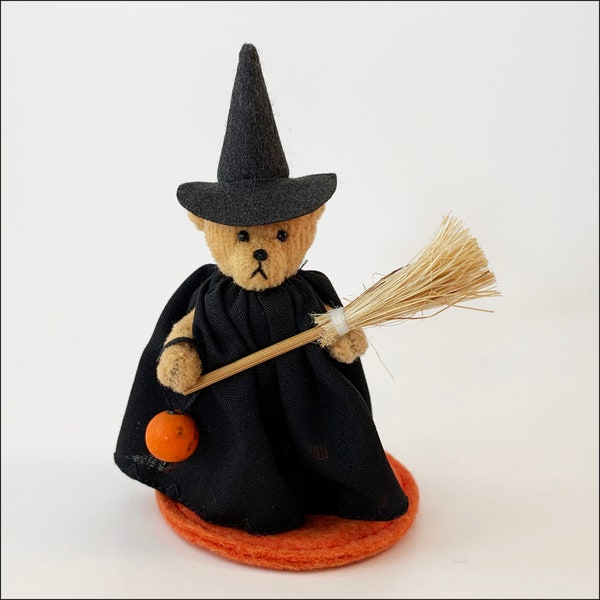 Witch Teddy Bear - Etsy
